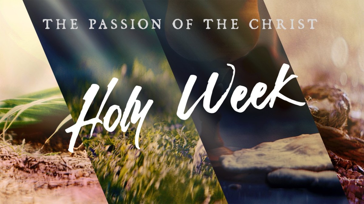 Holy Week Schedule – St. Joseph Church